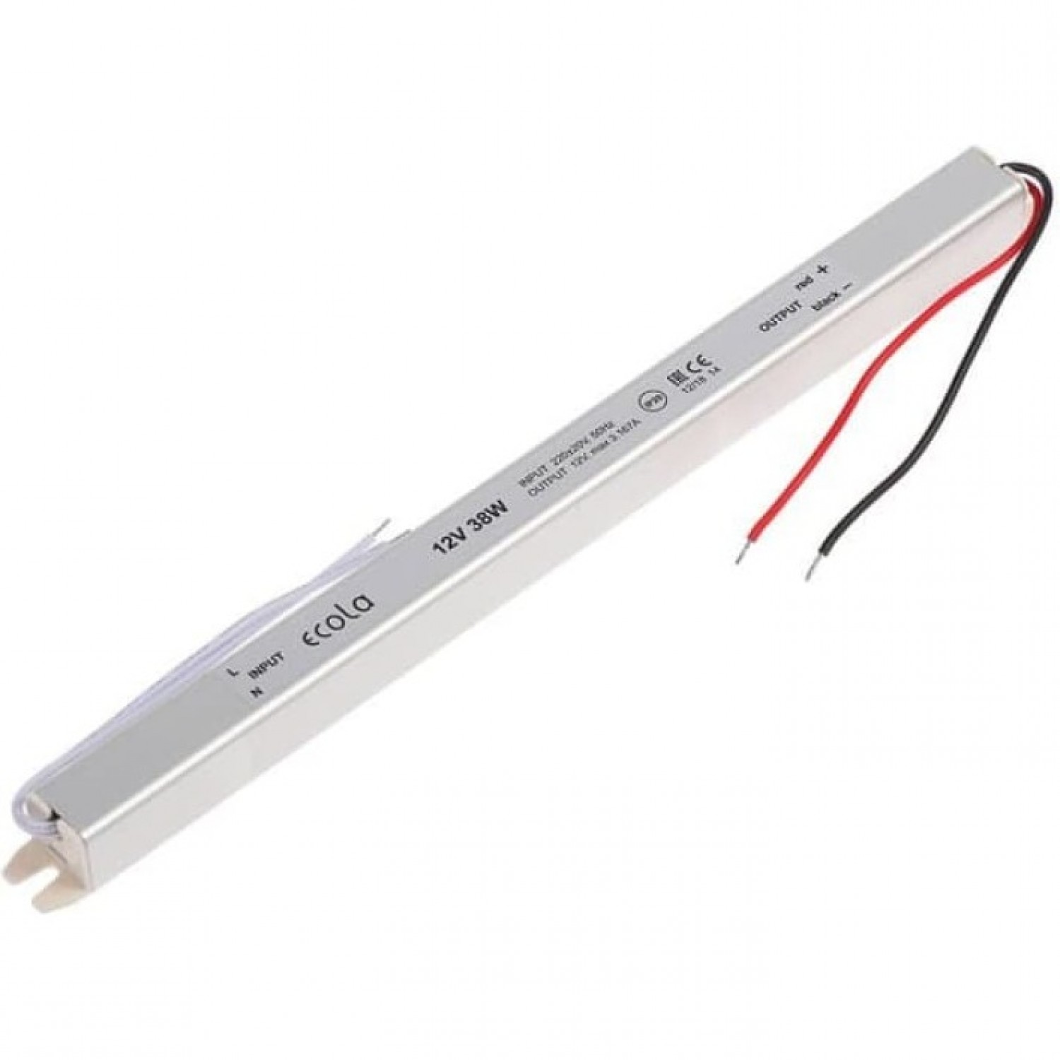 ECOLA LED STRIP POWER SUPPLY 38W 220V-12V IP20 B2T038ESB. Купить Блок ...
